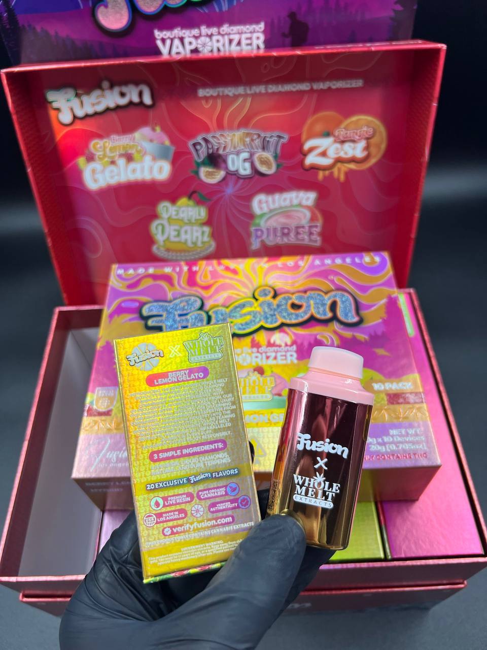 Order Berry Lemon Gelato Whole Melts x Fusion Online