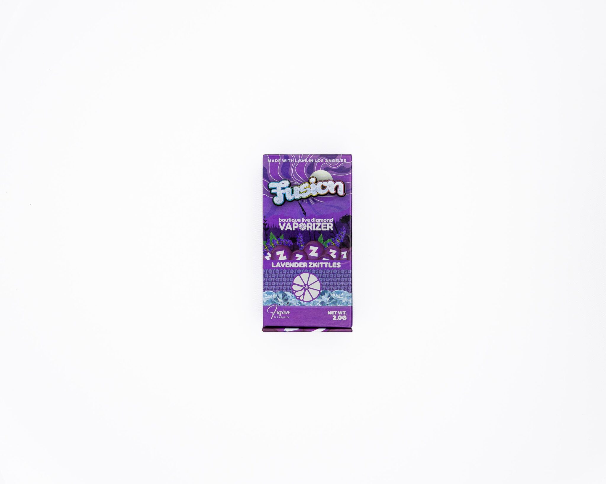 Lavender Zkittles Whole Melts x Fusion – 2G Indica Disposable Vape ...